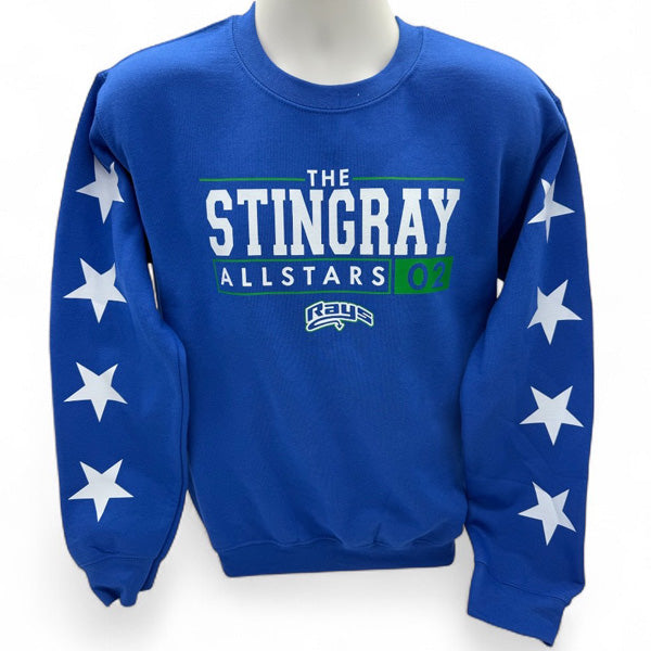 Stingray Stars Crew Neck Sweatshirt – Stingrays Pro Shop